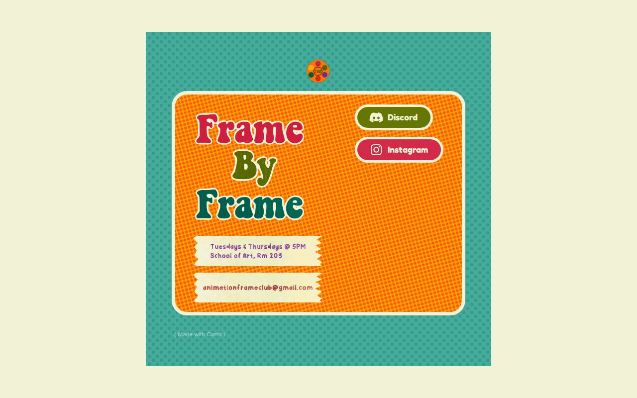 Frame by Frame